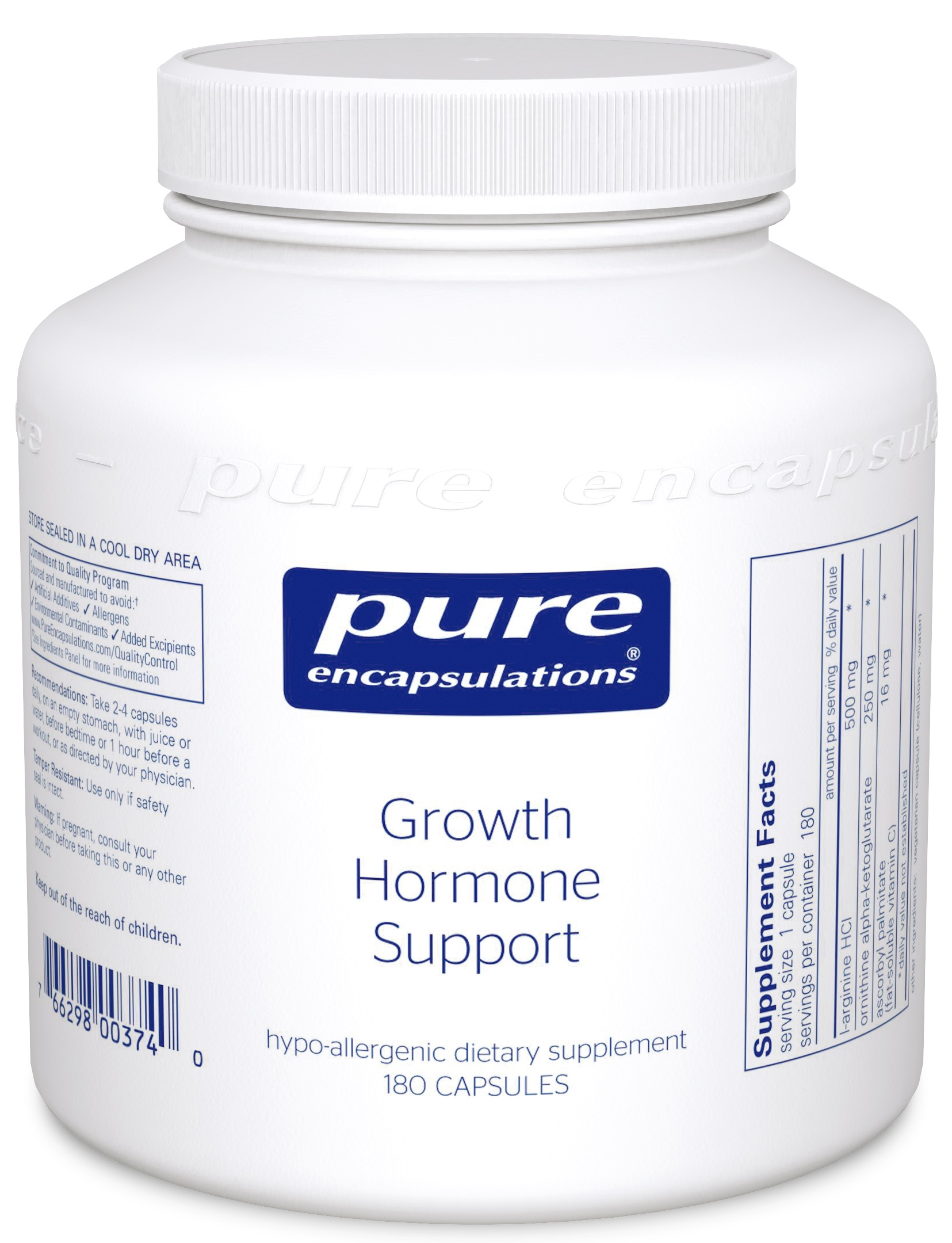 Pure Encapsulations - Growth Hormone Support*